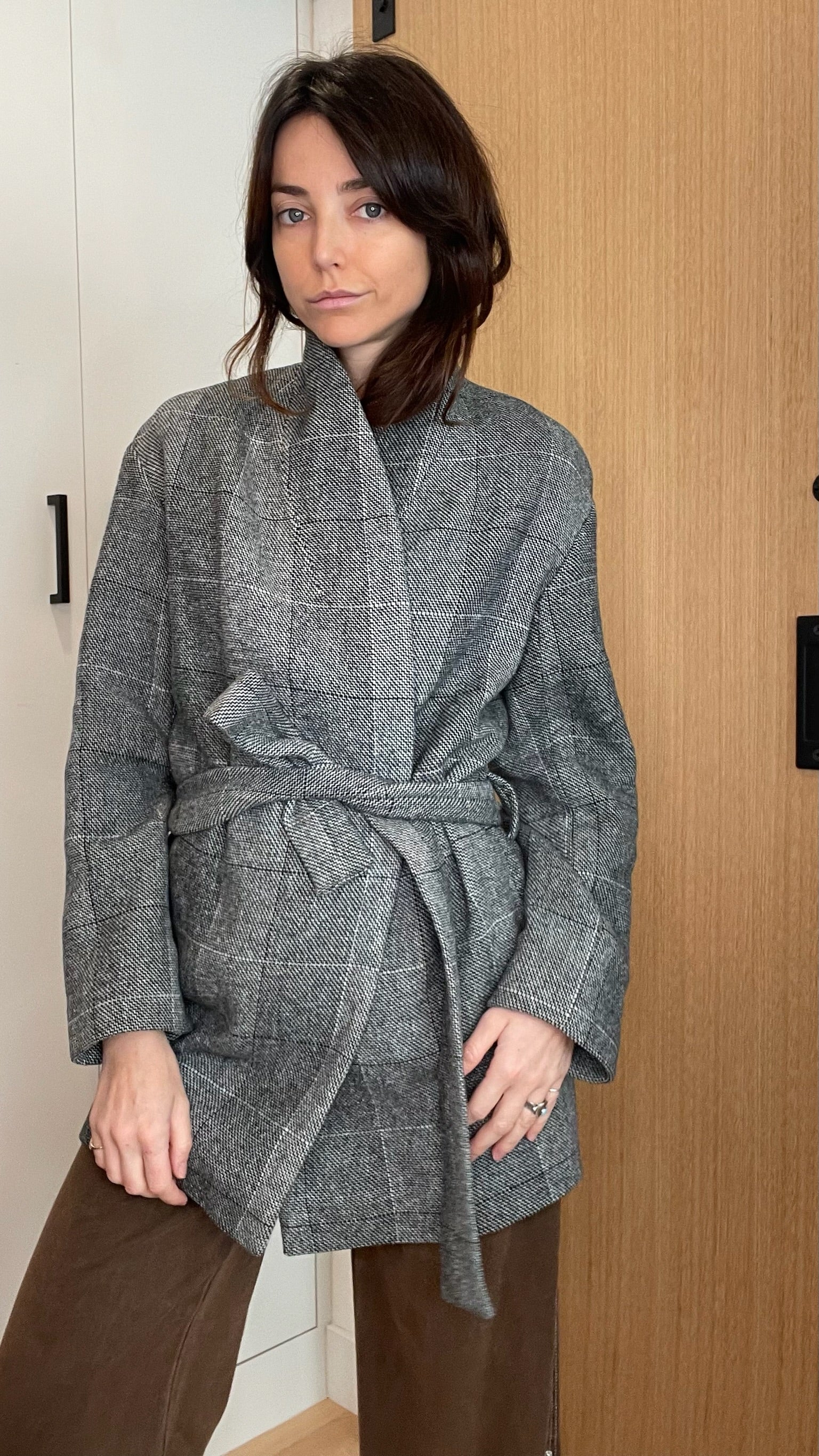 Oversized Grey Jacket - XS/L | DetachWithLove