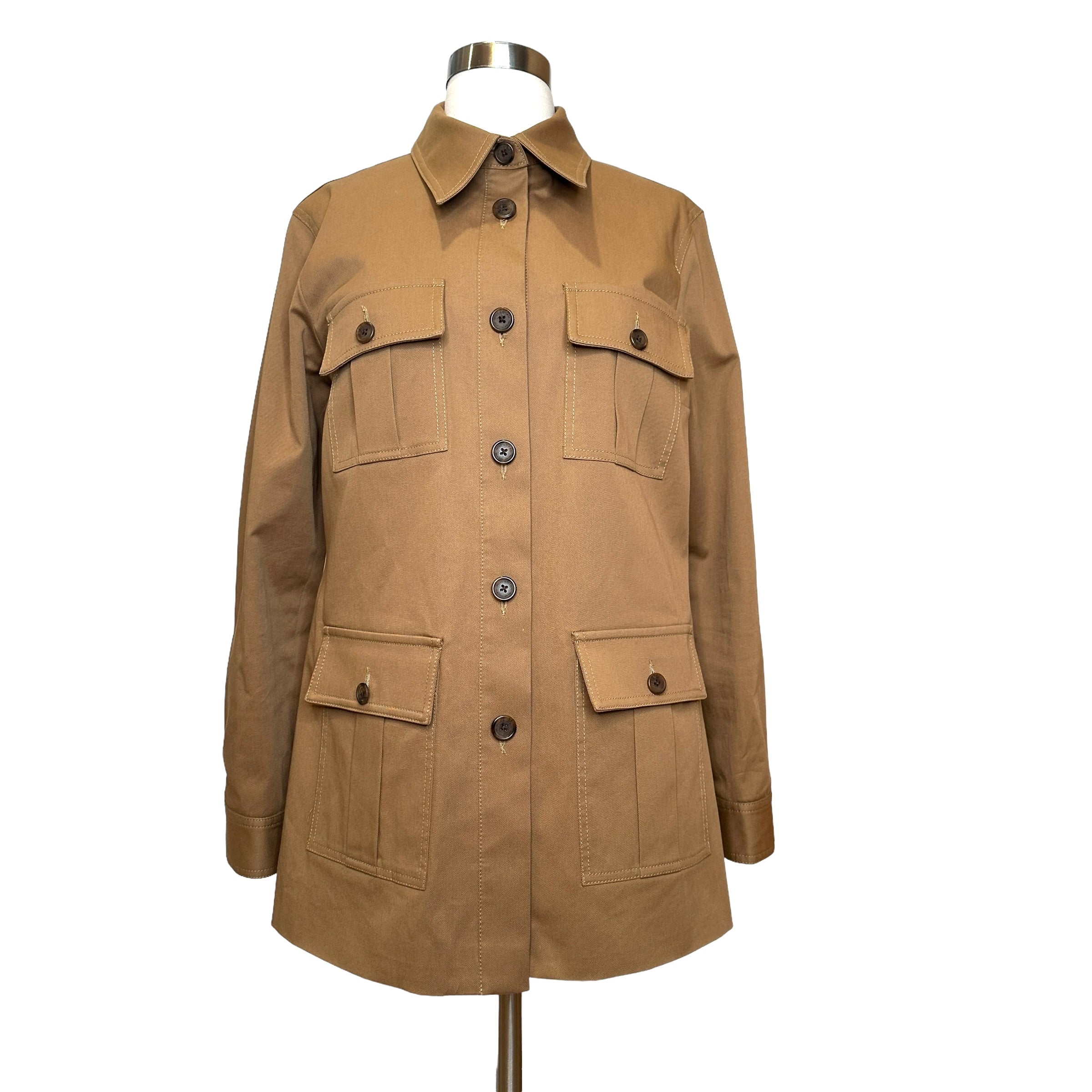 Camel Utility Jacket - M | DetachWithLove